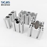 China Angular Aluminum Extrusion Profile With Different Angles Available Silver Color Ideal for sale