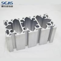 China Custom 6063 T5 Extruded Aluminum Extrusion Silver Anodizing Mill Finish for sale