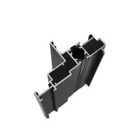 China Silver Black 6063 T5 Window Frame Sections Anodized Aluminium Extrusion for sale