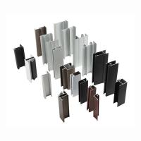 China 55 Series Tempered Glass Casement Window Profiles Aluminium Swing Window Frame Profile for sale