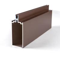 China 6063 T5 Aluminum Curtain Wall Profiles Extruded Aluminium Profile For Office Building for sale