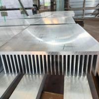 China 400mm Cusomized Extruded Aluminium Heatsink Profile Extra-Large Radiator for sale