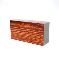 China 6063 Aluminum Squeeze Tubes Wood Simulated Surface Aluminium Extrusions Price List for sale