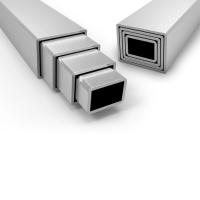 China Industrial Large Diameter Aluminum Pipe Aluminium Square Tubes for Rectangular Aluminum Tubing for sale