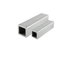 China Factory Direct Sale 40x40 Aluminum Alloy Square Tube Decoration Material Rectangular Tube for sale