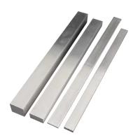 China Extruded High Quality Aluminium Flat Bar Square Rod High-performance Wholesale Aluminum Rod Supply Length for sale