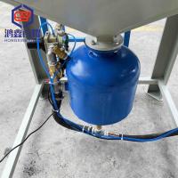 China High Pressure Manual Sandblasting Machine with Turntable Cart for sale