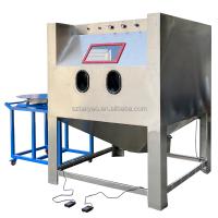 China Car Wheel Hubs Wet Blasting Machine Water Blasting Machine for sale