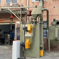 China Large Section Steel Shot Blasting Machine Hook Type for sale