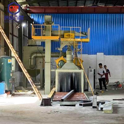 China Motorized Roller Shot Blasting Machine for Channel Steel Core Component for sale