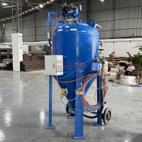 China Portable Sandblasting Pot High Pressure Wet Sandblasting Machine for sale