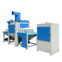 China Conveyor Type Automatic Sand Blasting Machine for sale