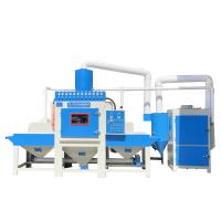 China Conveyor Type Automatic Sand Blasting Machine for sale