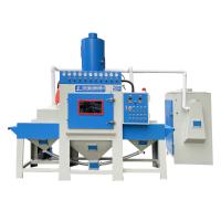 China Conveyor Type Automatic Sand Blasting Machine for sale