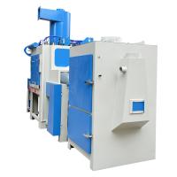 China Conveyor Type Automatic Sand Blasting Machine for sale