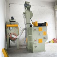 China Iron Cast Crawler Shot Blasting Machine CE Certificated 0.6-1.2T/H for sale