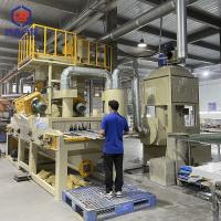 China PLC Shot Blast Cleaning Machine Shot Peening Metal Rust Surface Cleaning for sale