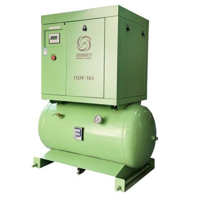 China Screw Type Integrated Air Compressor Low Noise DC Power for sale