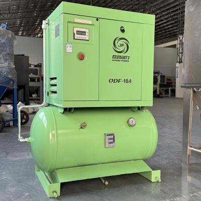 China Low Noise Screw Air Compressor Lubricated 7.5KW for sale