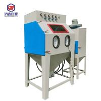 China Dry Sandblasting Machine Manual Cleaning Sand Blasting Cabinet 2.2KW for sale