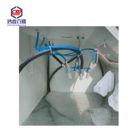 China Dry Sandblasting Machine Manual Cleaning Sand Blasting Cabinet 2.2KW for sale