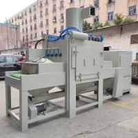 China Automatic Metal Sandblasting Machine Dust Removal System Included for sale