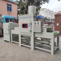 China Automatic Metal Sandblasting Machine Dust Removal System Included for sale