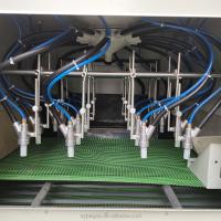 China Automatic Metal Sandblasting Machine Dust Removal System Included for sale