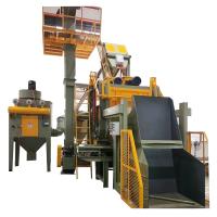China Automatic Crawler Type Shot Blasting Machine 13KW For Deflashing for sale