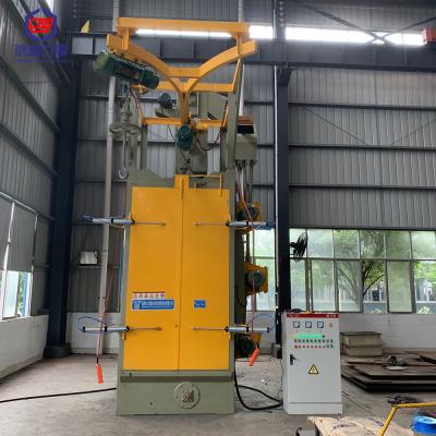 China Wheel Hub Shot Blasting Machine Hanger Type Shot Peening for sale