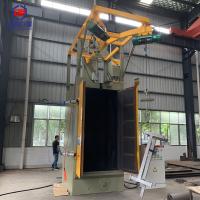 China Wheel Hub Shot Blasting Machine Hanger Type Shot Peening for sale