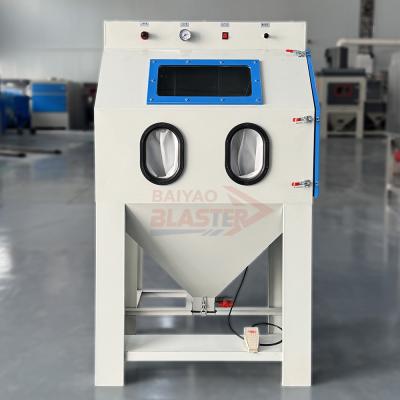 China Dry Sand Blasting Machine Metal Sand Blasting Cabinet for sale