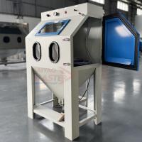 China Dry Sand Blasting Machine Metal Sand Blasting Cabinet for sale