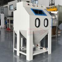 China Dust Free Dry Sand Blasting Cabinet industrial CE Certificated for sale