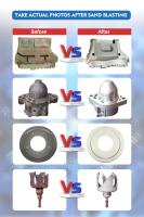 China Dust Free Dry Sand Blasting Cabinet industrial CE Certificated for sale