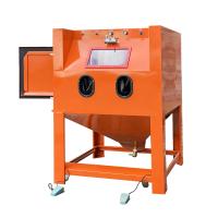 China Water Sand Blasting Cabinet Car Wheel Sand Blasting Machine CE for sale
