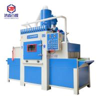 China PLC Automatic Sandblasting Machine Conveying Type With 16 Blasting Guns for sale