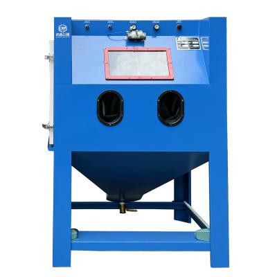 China Wet Sand Blasting Cabinet  Dustless vapor Sandblasting Machine for sale