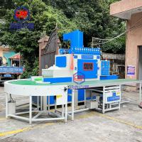 China Automatic Conveyer Type Sandblasting Cabinet Sand Blaster for sale