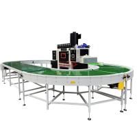 China Closed-loop System Conveyor Type Automatic Sand Blasting Machine for sale