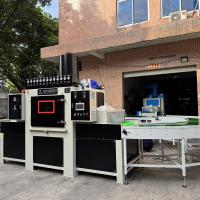 China Closed-loop System Conveyor Type Automatic Sand Blasting Machine for sale
