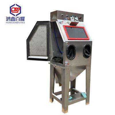 China manual Vapor Blasting Machine Small Sand Blasting Cabinet for sale