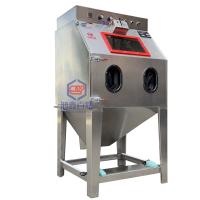 China Wet Blasting Cabinet with Water Heating System for sale