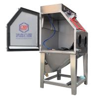 China Wet Blasting Cabinet with Water Heating System for sale