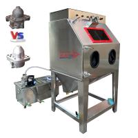 China Vapour Blasting Cabinet Closed Loop System Dustless Sand Blast Machine for sale