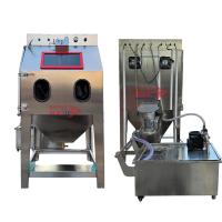 China Wet Sand Blasting Cabinet Vapour Sandblast Machine with Closed Loop System for sale