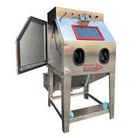 China Wet Sand Blasting Cabinet Vapour Sandblast Machine with Closed Loop System for sale