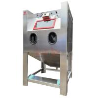 China Wet Sandblasting Cabinet Vapor Blasting Machine for Descaling / Stripping for sale