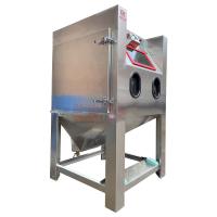 China Wet Sandblasting Cabinet Vapor Blasting Machine for Descaling / Stripping for sale