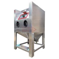 China Wet Sandblasting Cabinet Vapor Blasting Machine for Descaling / Stripping for sale